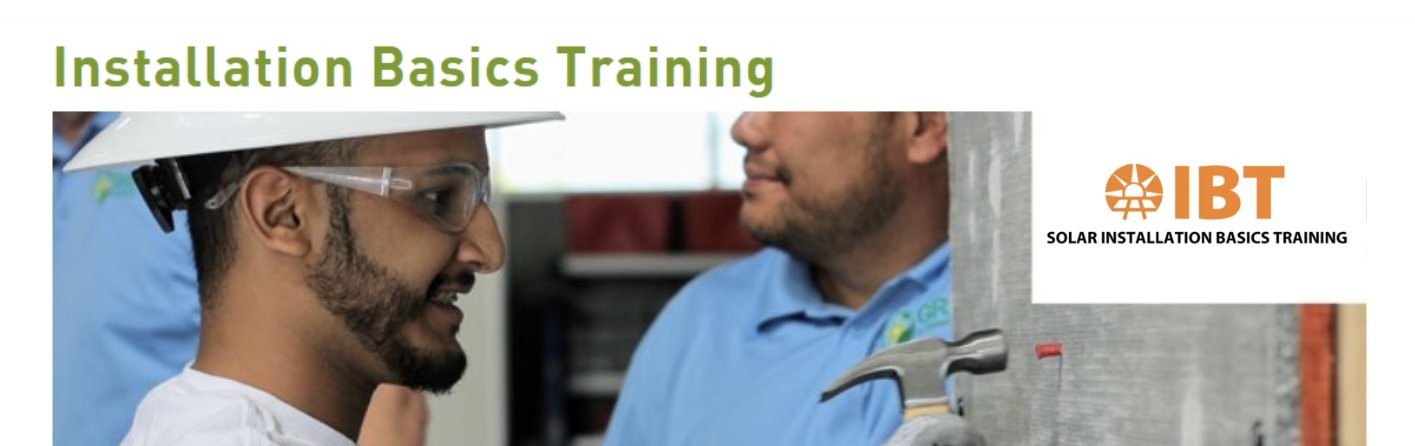 Installation Basics Training | GRID Alternatives