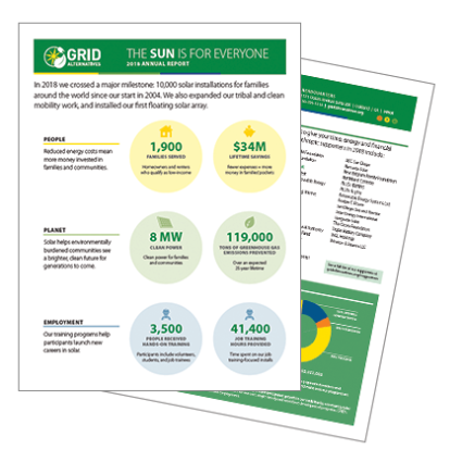 Annual Report | GRID Alternatives