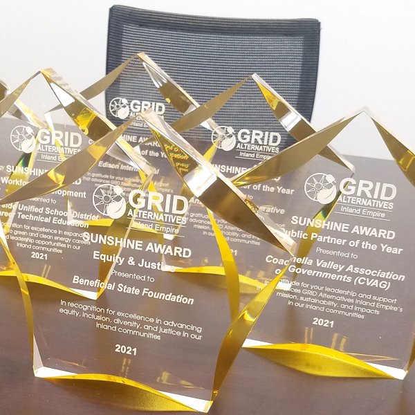 2022 Sunshine Award Honorees! | GRID Alternatives